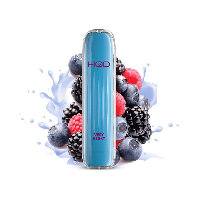 HQD Surv E-Zigarette / E-Shisha mit Nikotin | Very Berry, 6,50