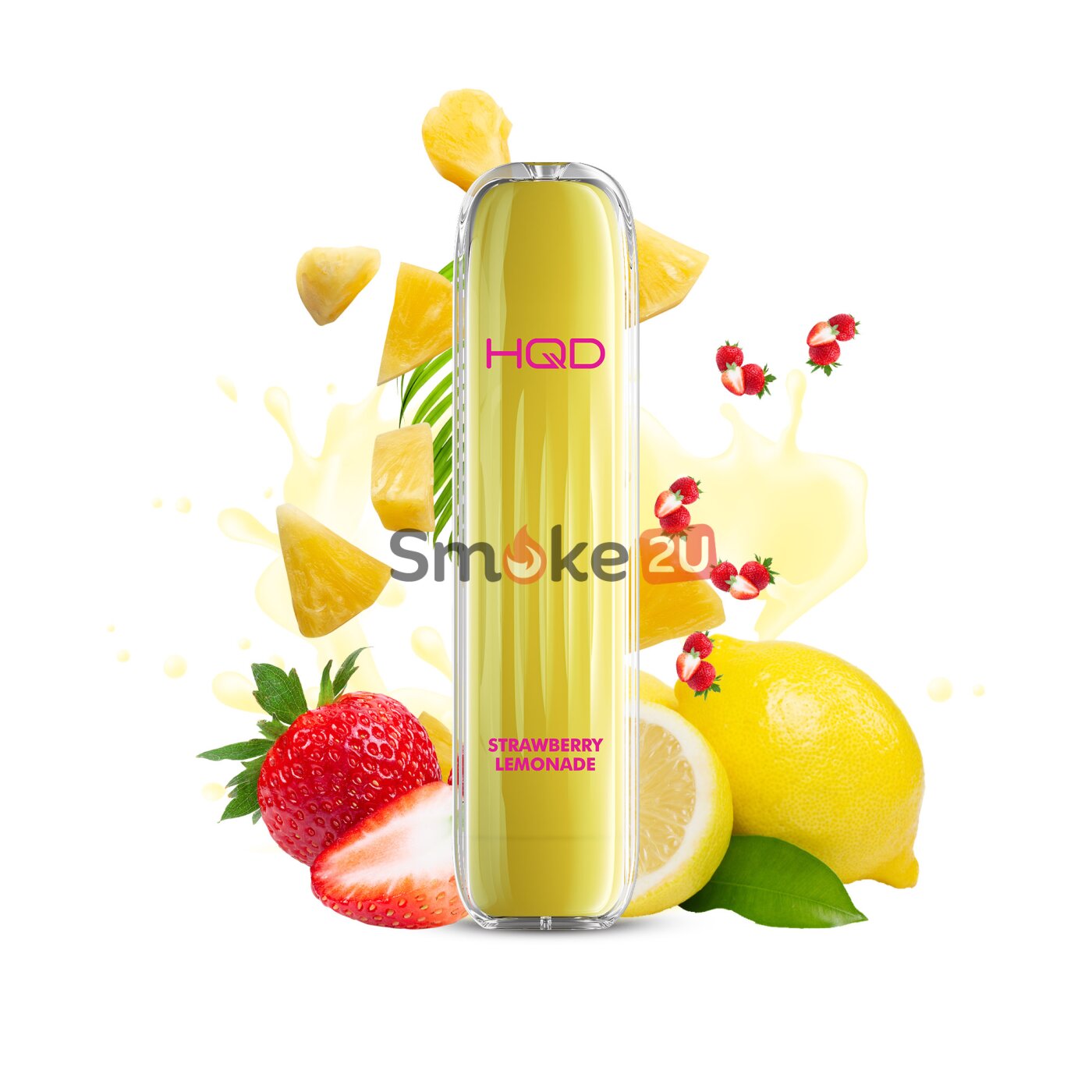 HQD Surv E-Zigarette / E-Shisha mit Nikotin | Strawberry Lemonade, 6,50