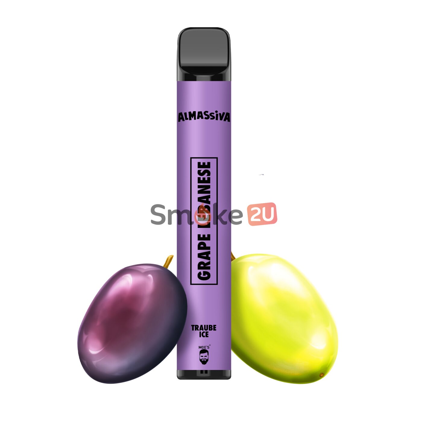 Al Massiva E-Zigarette / E-Shisha mit Nikotin | Grape Lebanese, 6,00