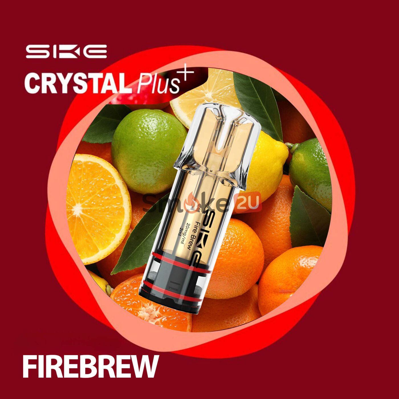 SKE Crystal Plus Pod (2er Pack) - Firebrew, 6,90