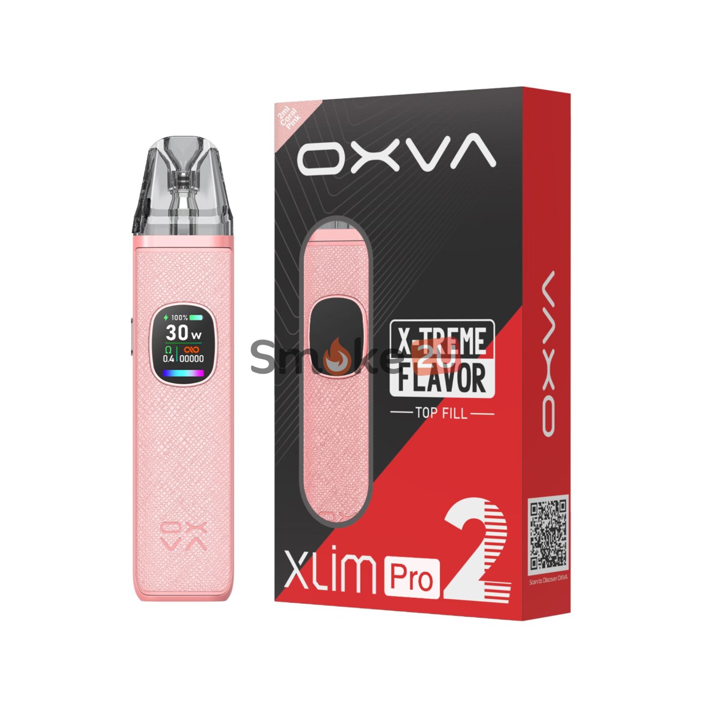 OXVA Xlim Pro 2 (Pod System) Coral Pink, 34,90