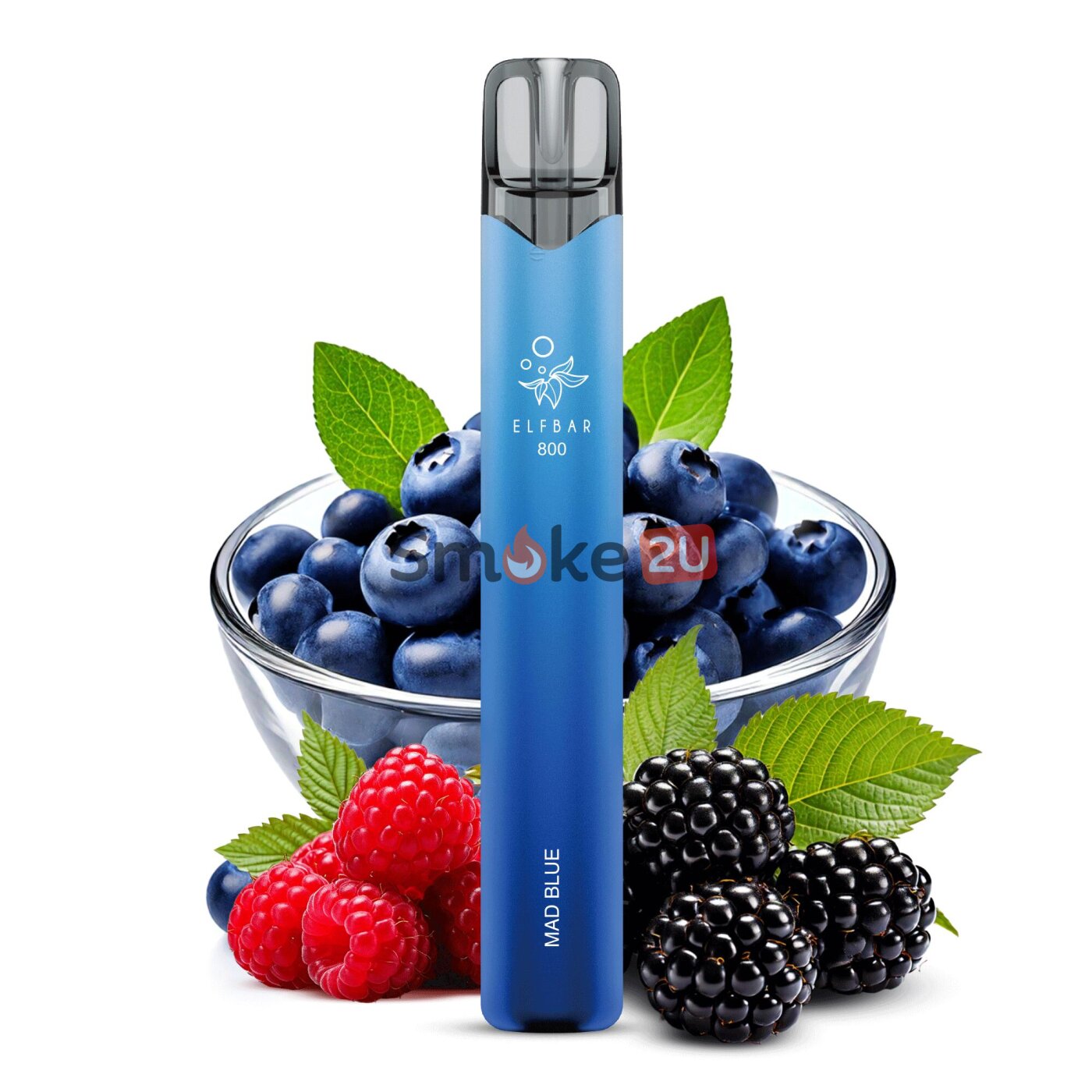 ELFBAR 800 (Nikotin) - Mad Blue | Einweg Vape, 5,99